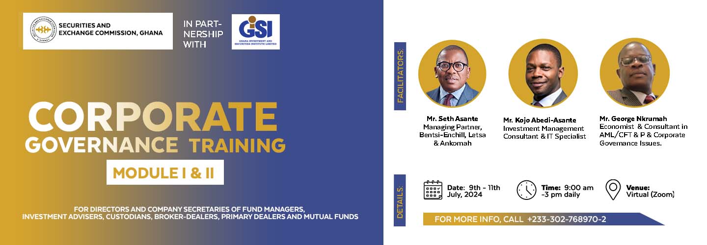 Securities and Exchange Commission Ghana – ENSURING INVESTOR PROTECTION